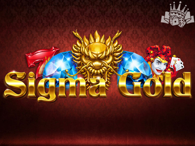 Loading Screen for the "Sigma Gold" slot machine by Slotopaint on Dribbble