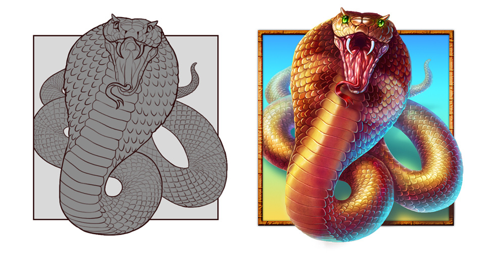 Cobra by Slotopaint on Dribbble