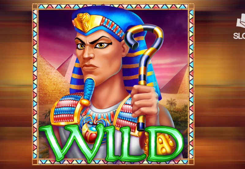 An Egyptian Pharaoh - casino slot symbol by Slotopaint on Dribbble