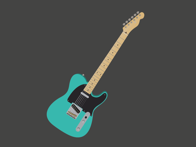 Telecaster by Mauricio Dumet on Dribbble