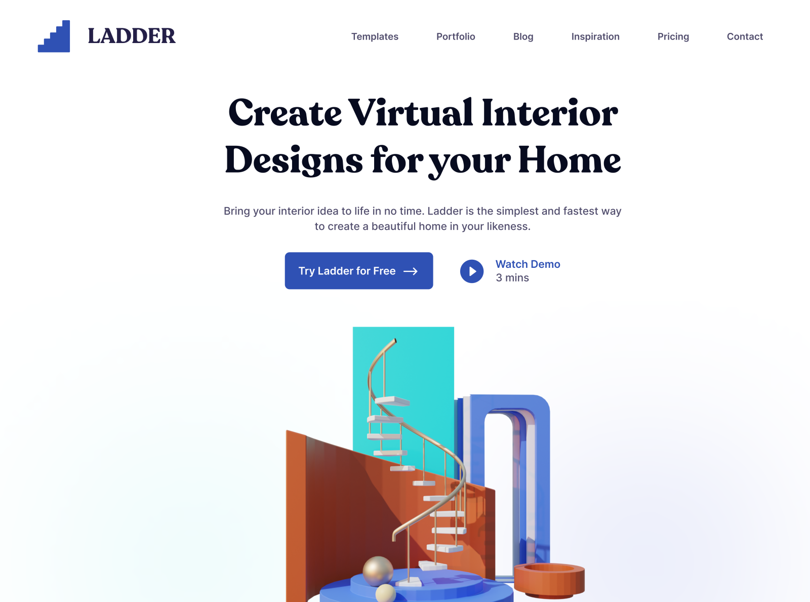 Ladder Landing Page by Druids on Dribbble