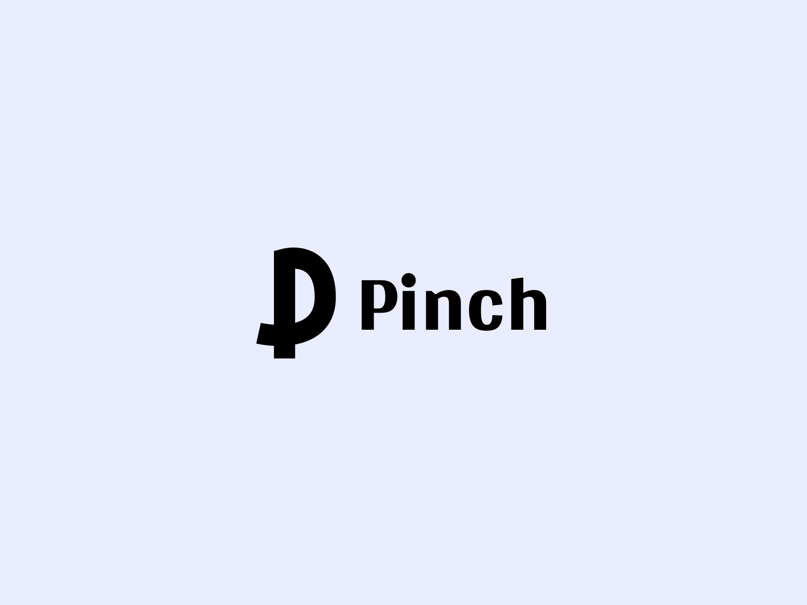Pinch logo by Helen Jhones on Dribbble