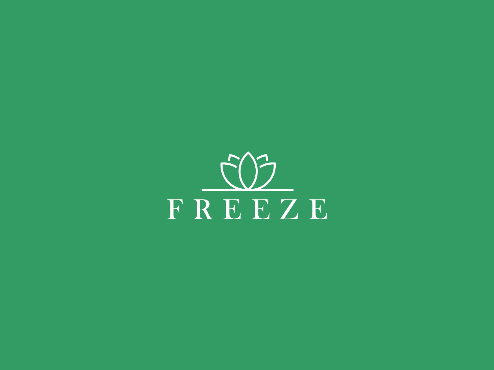 Freeze logo design by Abdelrahman Kamel on Dribbble