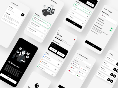 Vocabulary App Design Concept by Abdul Basit on Dribbble