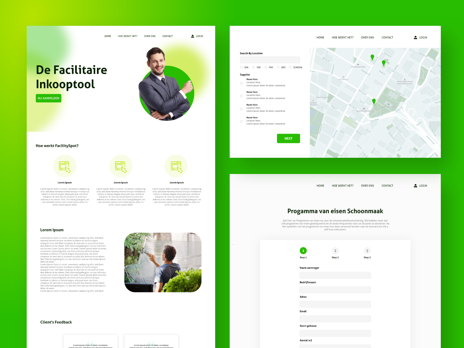 Modern Landing Page and Web Forms Design by Abdul Basit on Dribbble