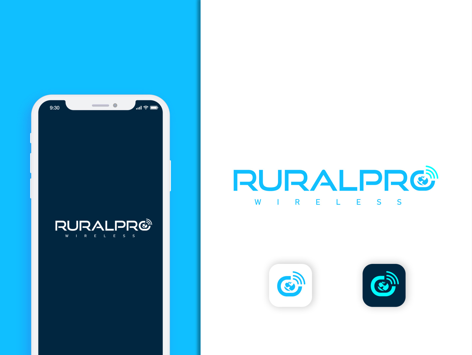 Wireless Data networking branding logo mark by Azmain Tazwar on Dribbble