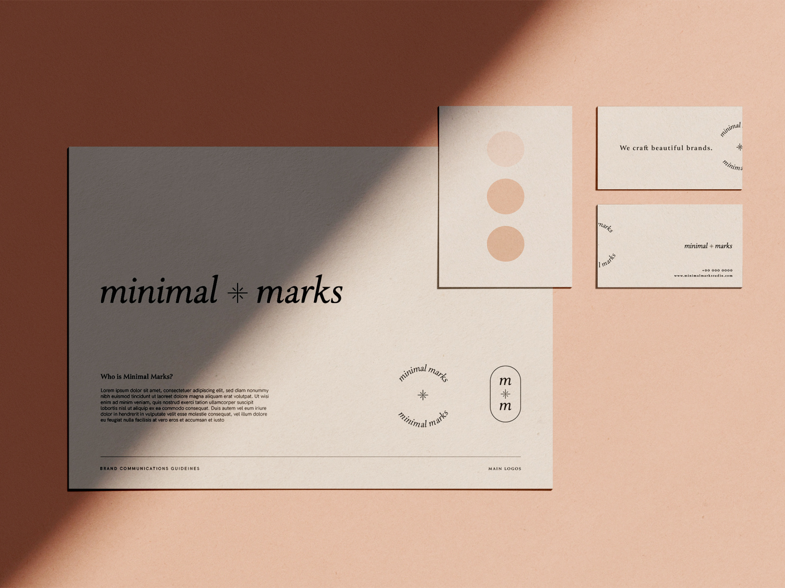 Minimal Marks Full Identity by MinimalMarks on Dribbble