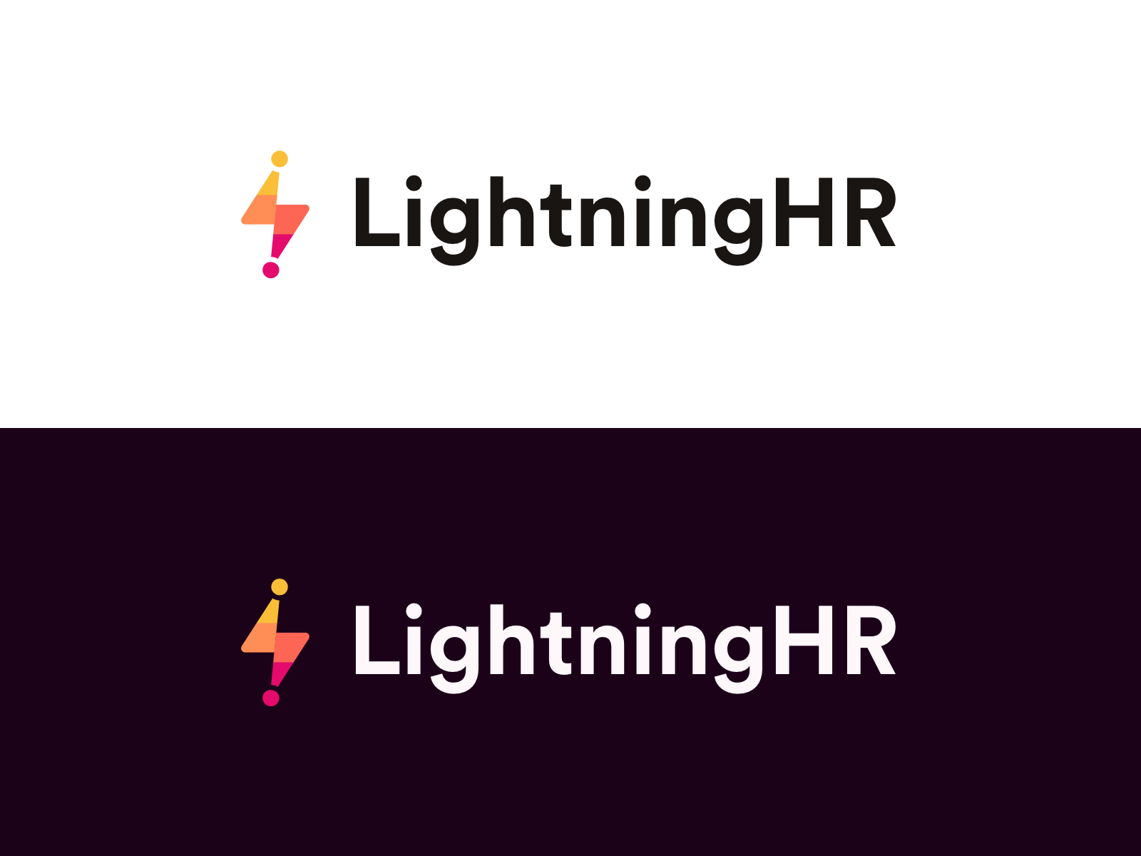 LightningHR logo by Aliakbar Attarwala on Dribbble