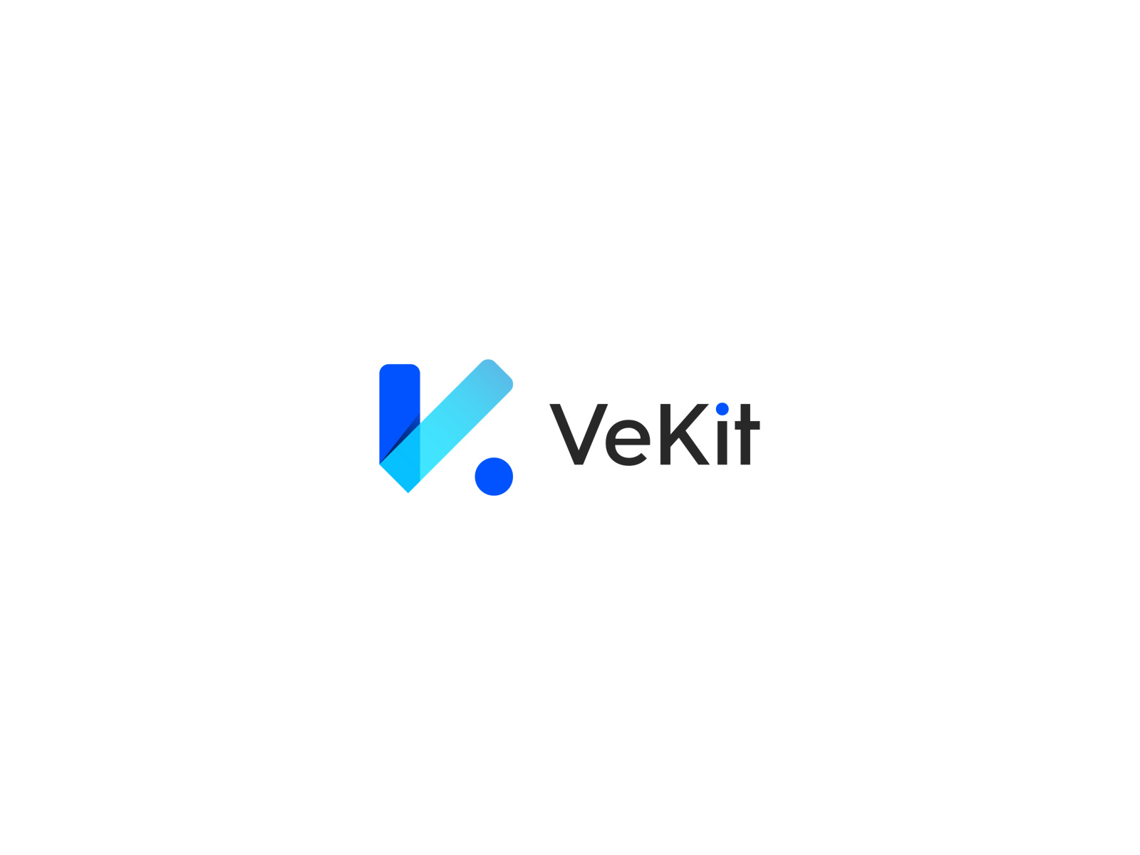 vekit logo by Rizwan Kabir on Dribbble