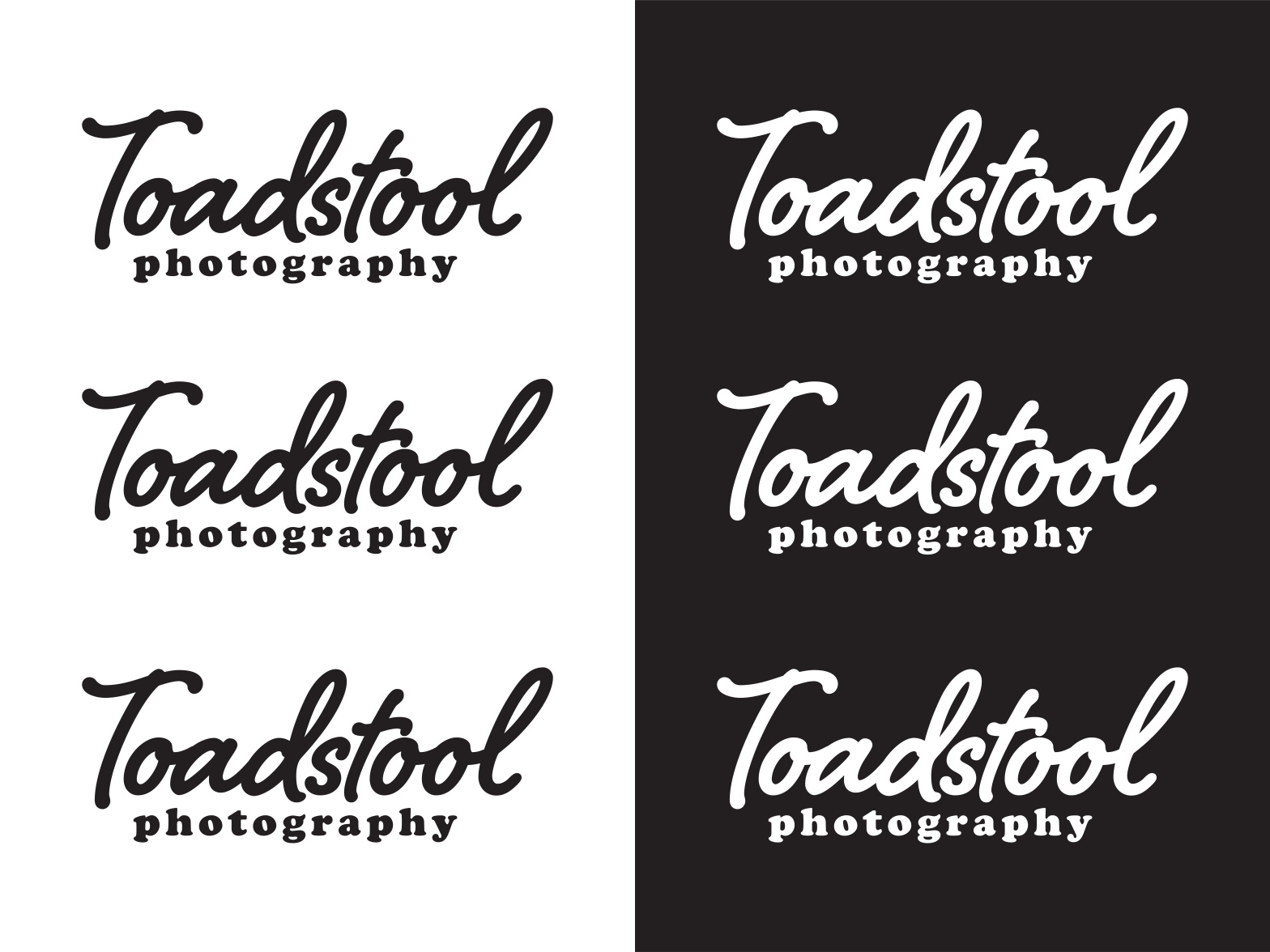 Toadstool Photography Watermark by Quinn Erickson on Dribbble