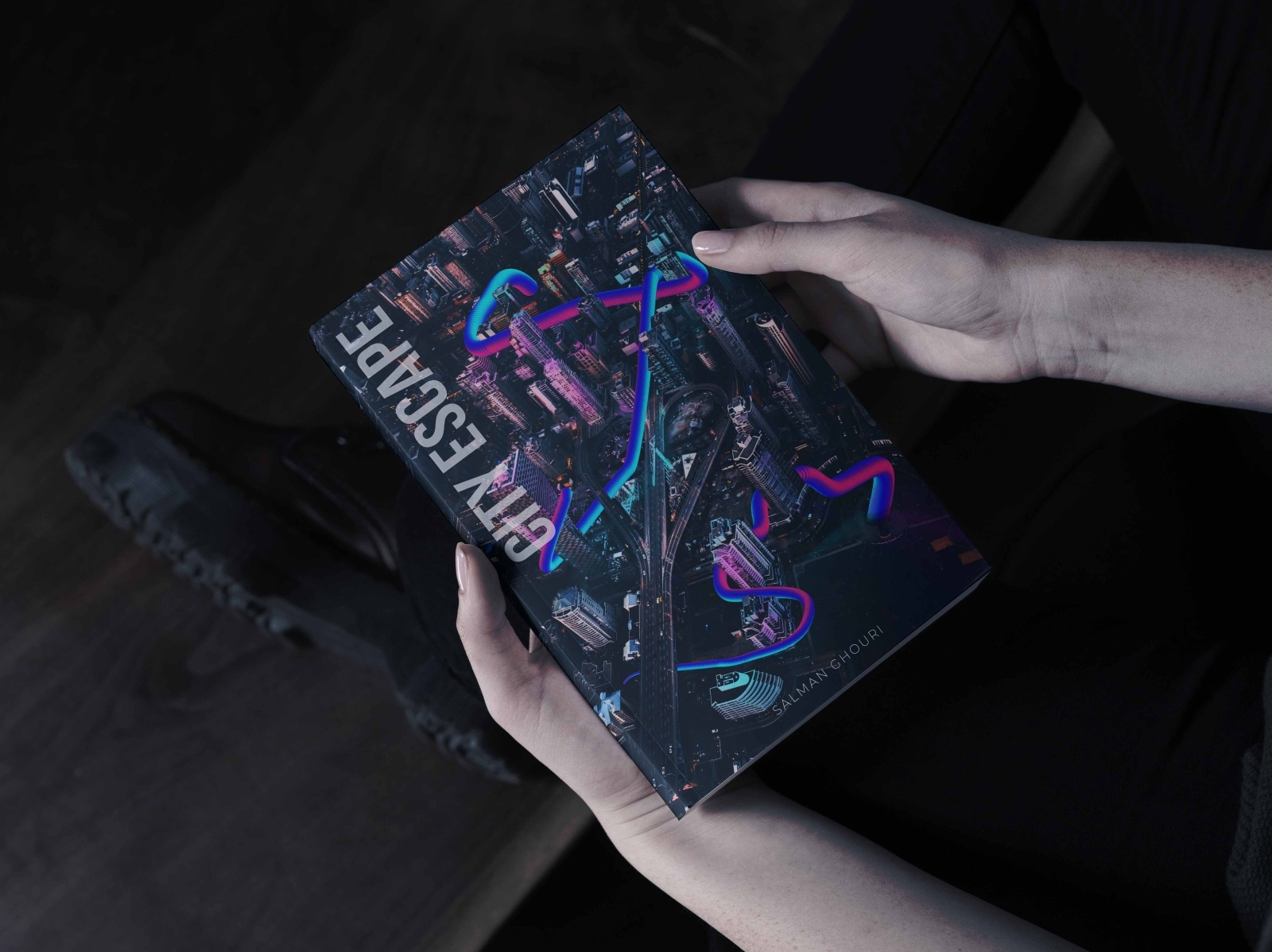 City Escape - Book Cover by Strokode on Dribbble