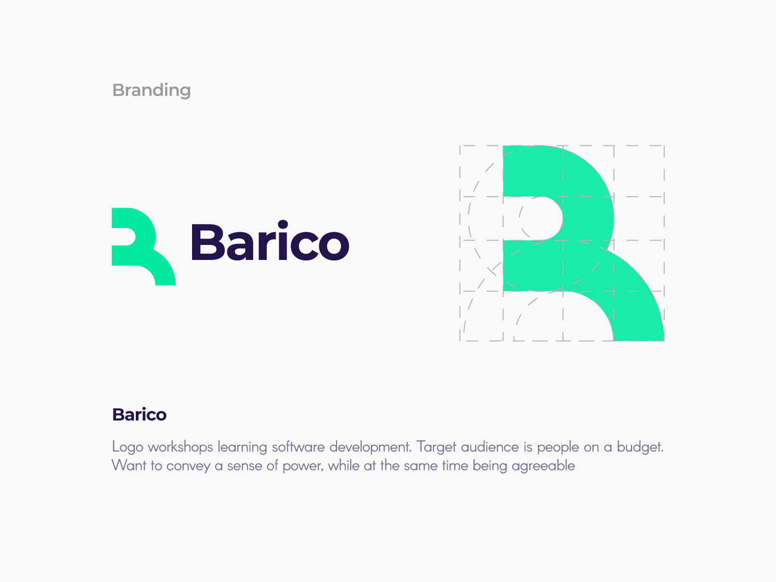 Barico Logo Design | B Logo by Juan Aprian on Dribbble