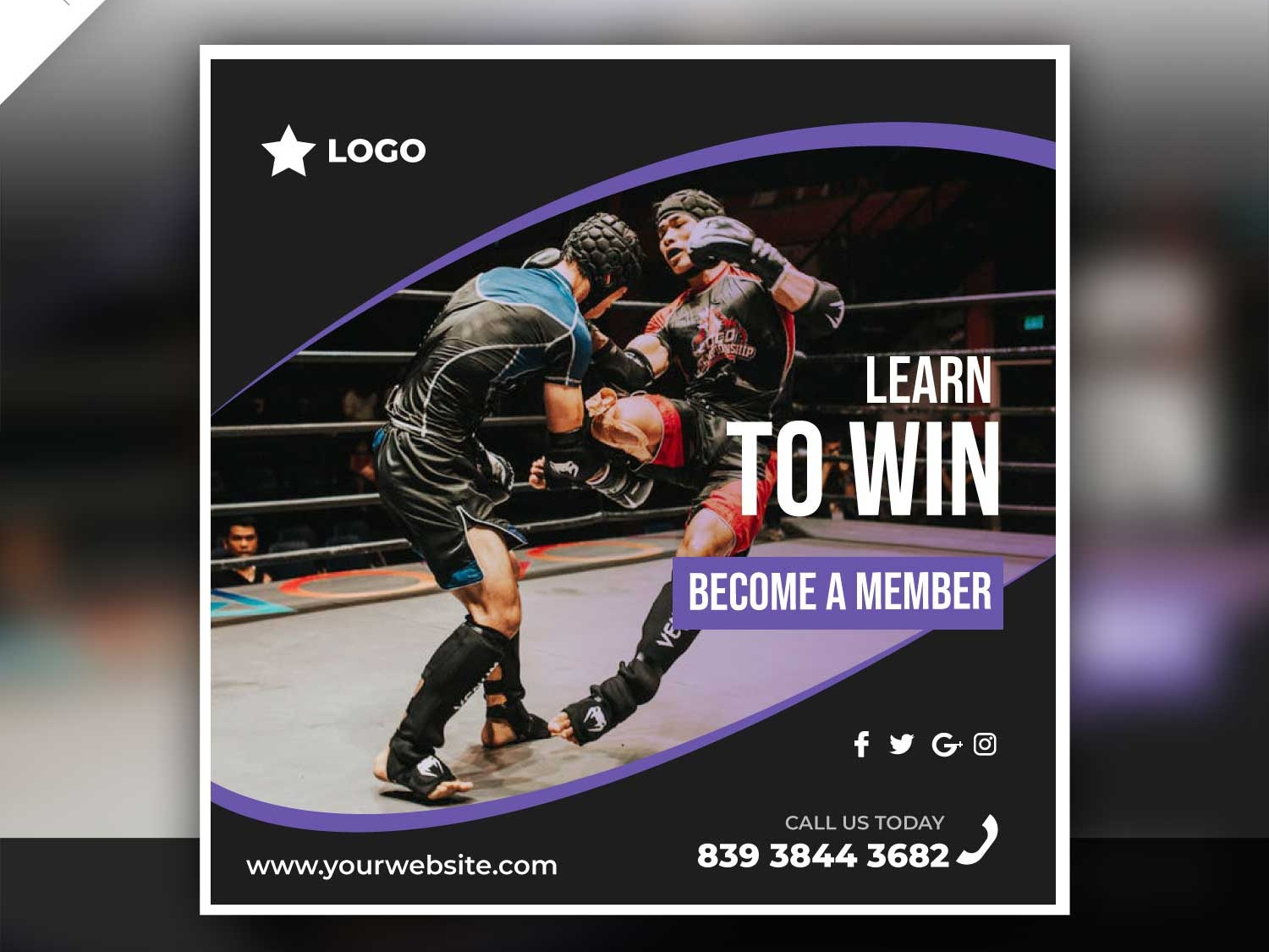 Boxing Post Design by Graphic Arena on Dribbble