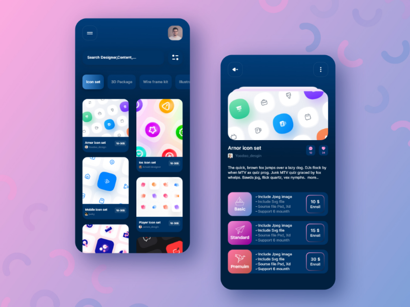 Pricing Page - UI design by Amir Tavana on Dribbble