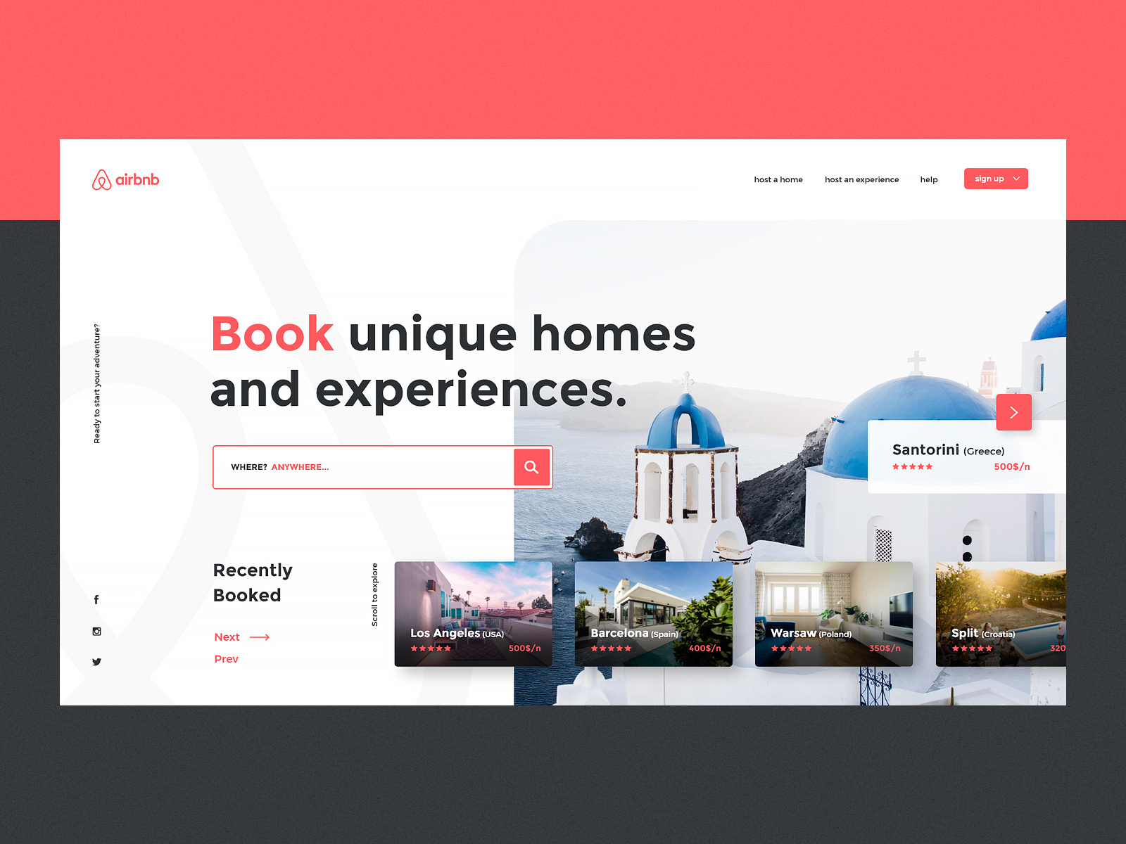 UI/UX AirBnB by 🔥 Wildfire Media for PEIST Media on Dribbble