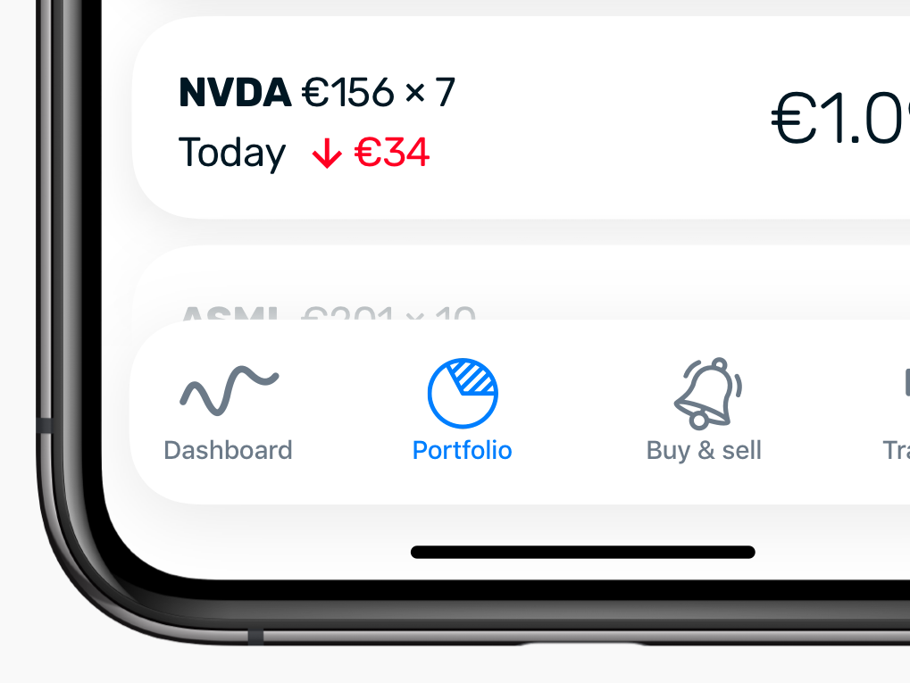 Working On A Redesign For The Degiro App By Jonatan Van Der Horst On Dribbble