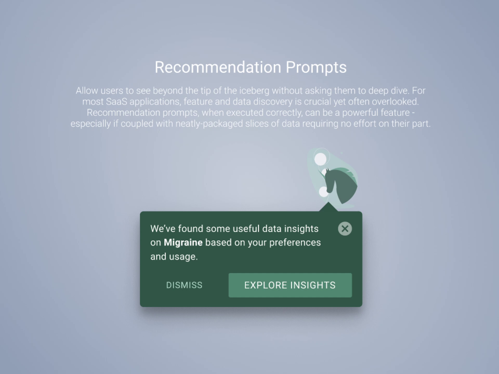 Data Recommendation Prompts by Zahra Siddiquia on Dribbble