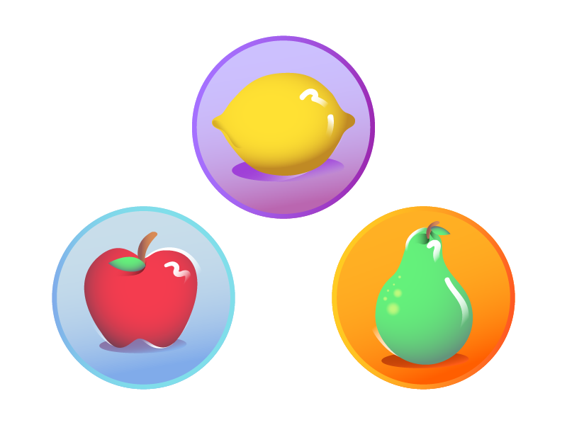 Fruits by Brendon Avalos on Dribbble