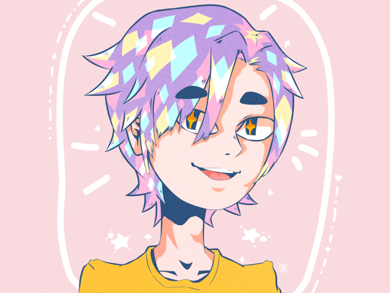 Soft Boy by r o z e n on Dribbble