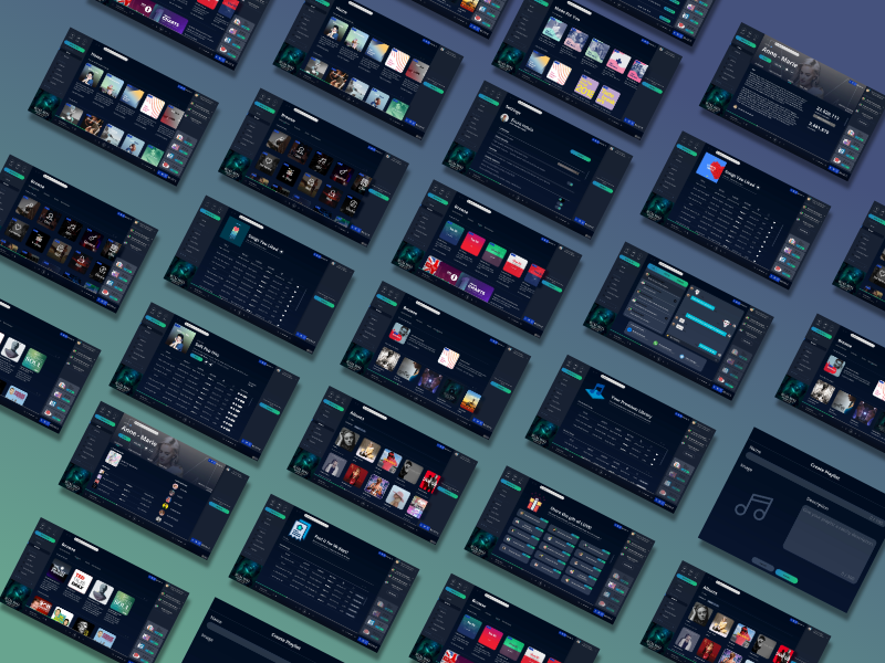 Online Music Streaming Platform by Enura Indula on Dribbble