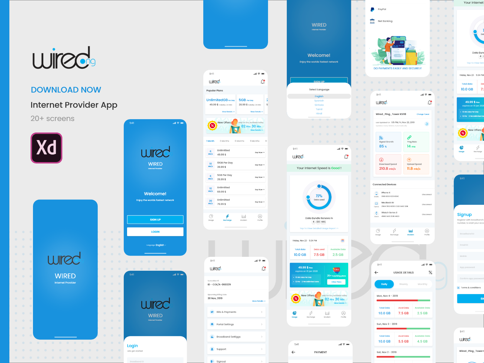 Dribbble - wired-internet-provider-app-concept-253677.png by Enura Indula