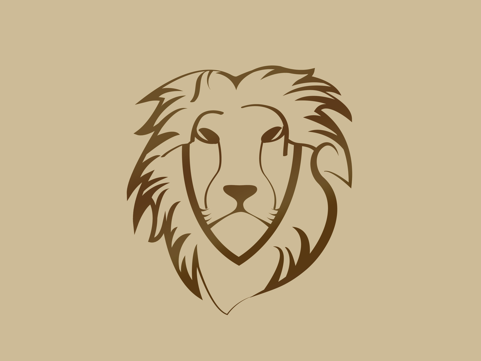 Lion Logo by Nandita Gupta on Dribbble