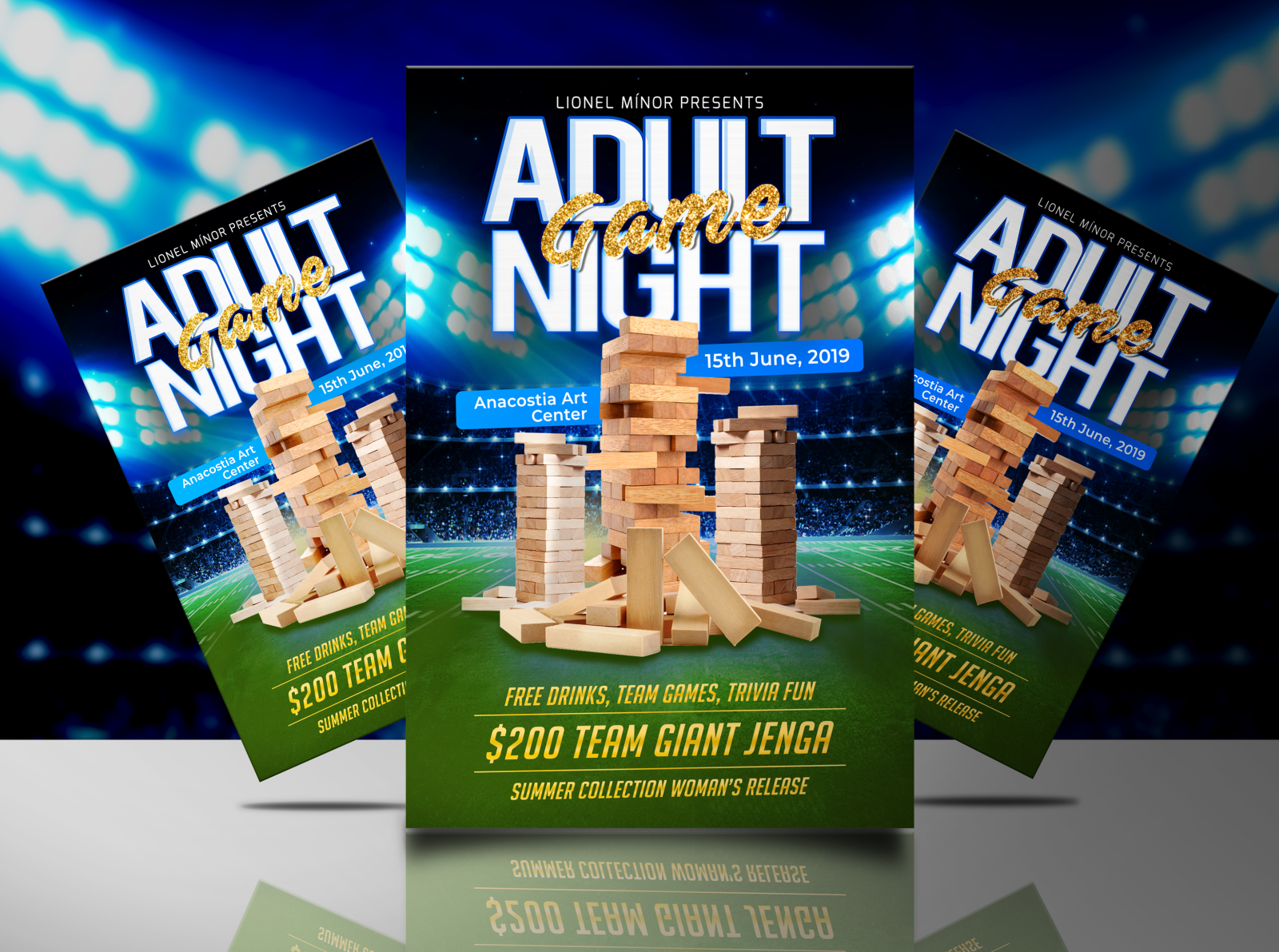 Event party flyer design by saad uddin on Dribbble