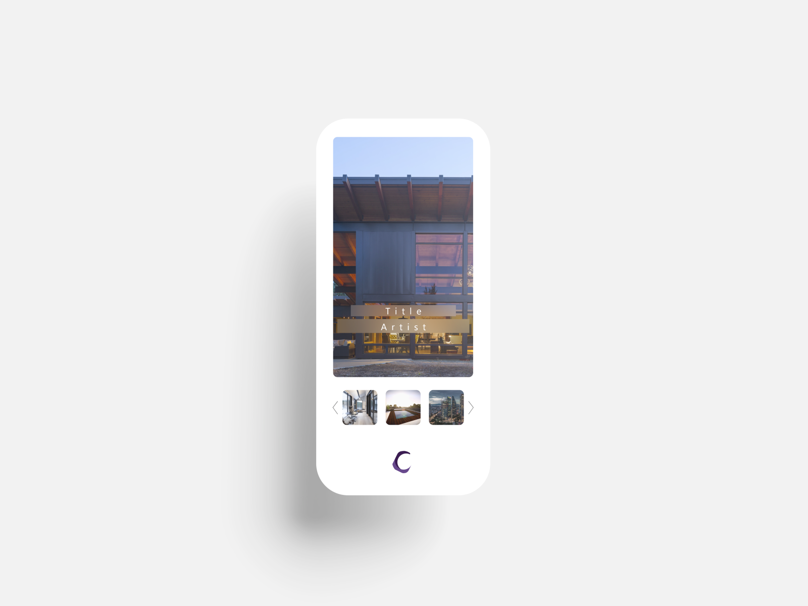 User interface for architectural designs by Martins on Dribbble