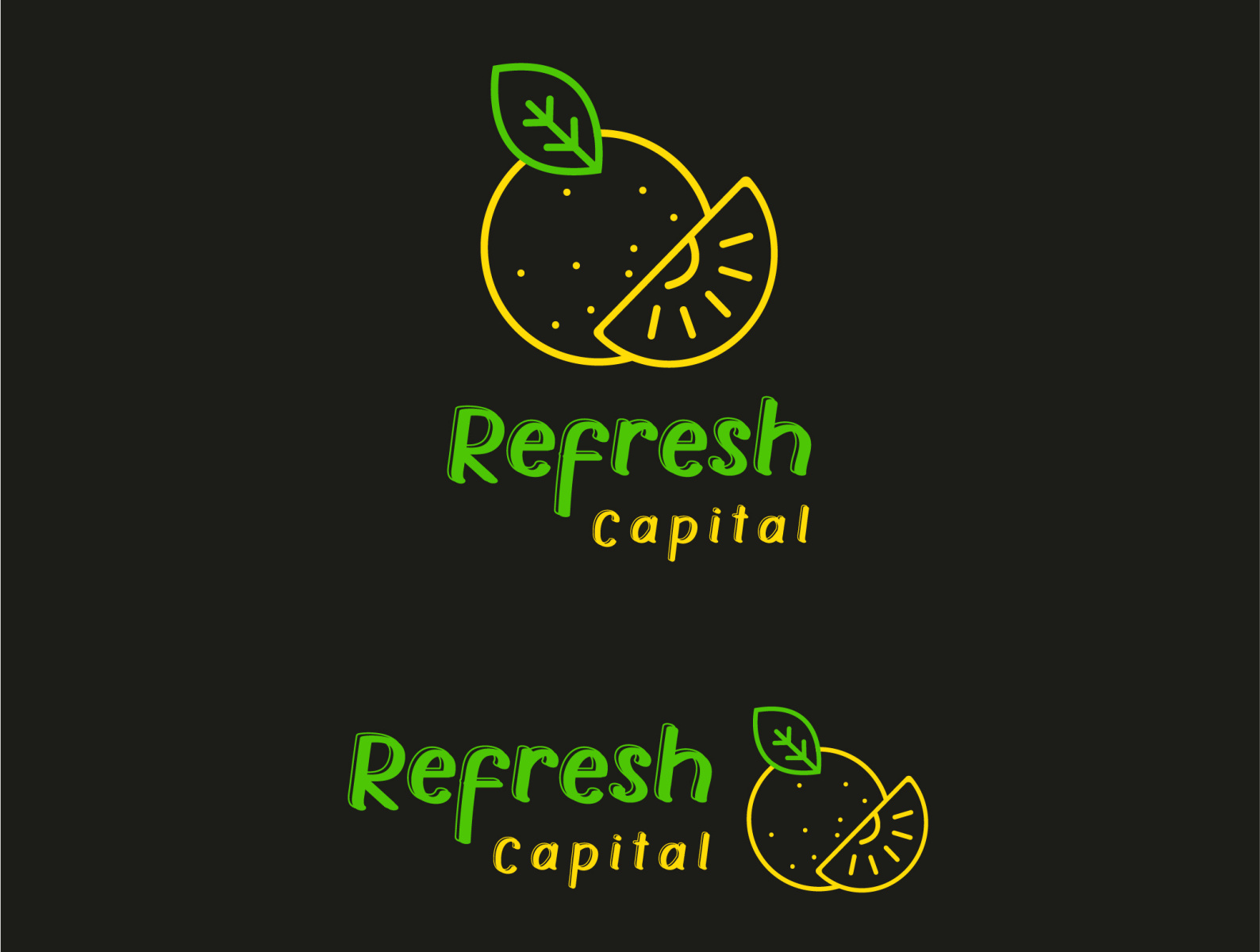 Refresh Capital Logo by Rahat Aabir on Dribbble