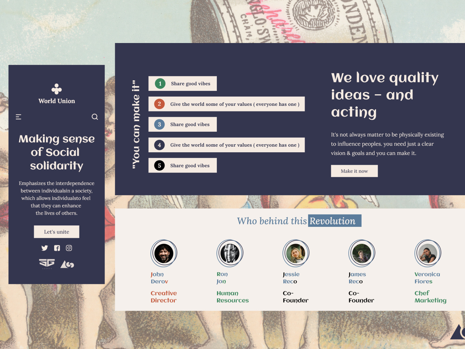 World Union by Othmane Agoumi on Dribbble