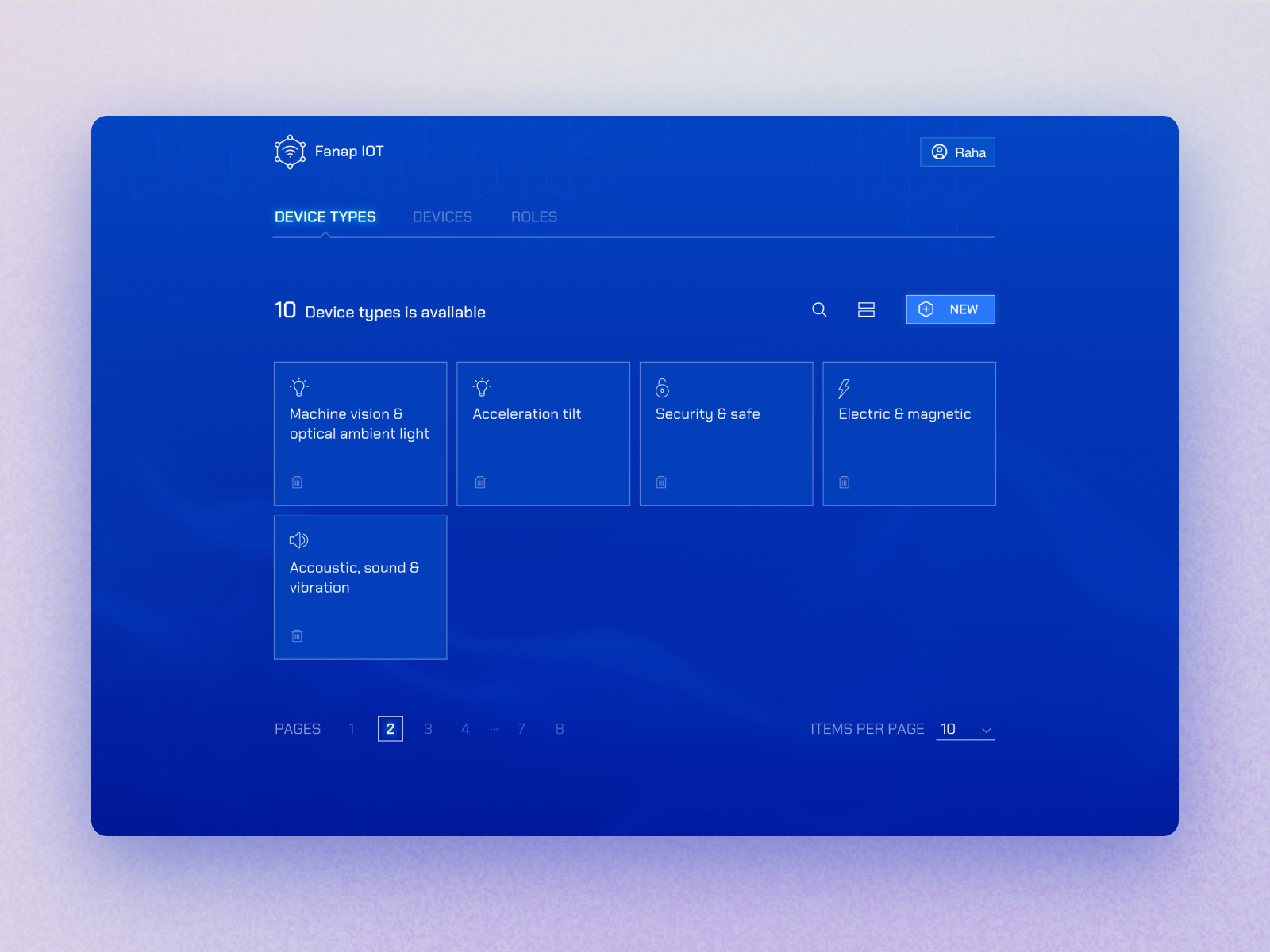 IOT Desktop App by Raad on Dribbble