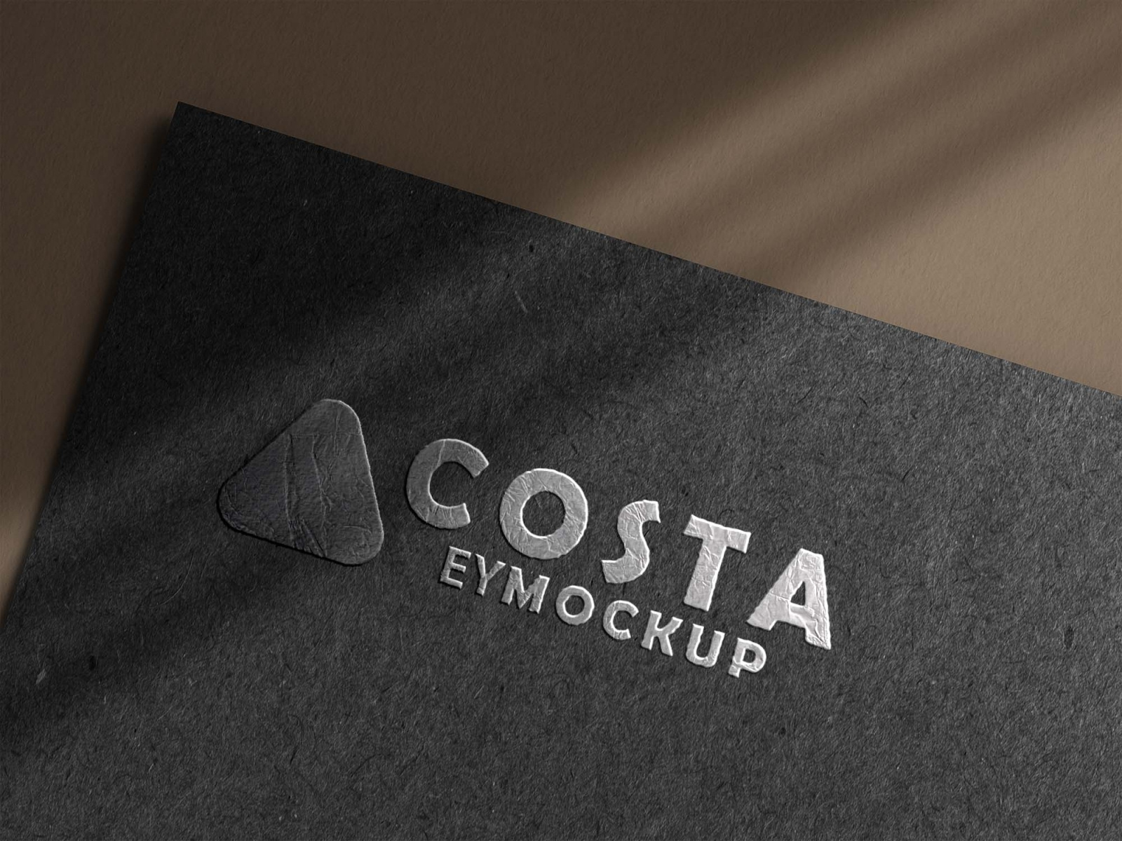 Free Black Paper 3D Logo Mockup by Anuj Kumar on Dribbble