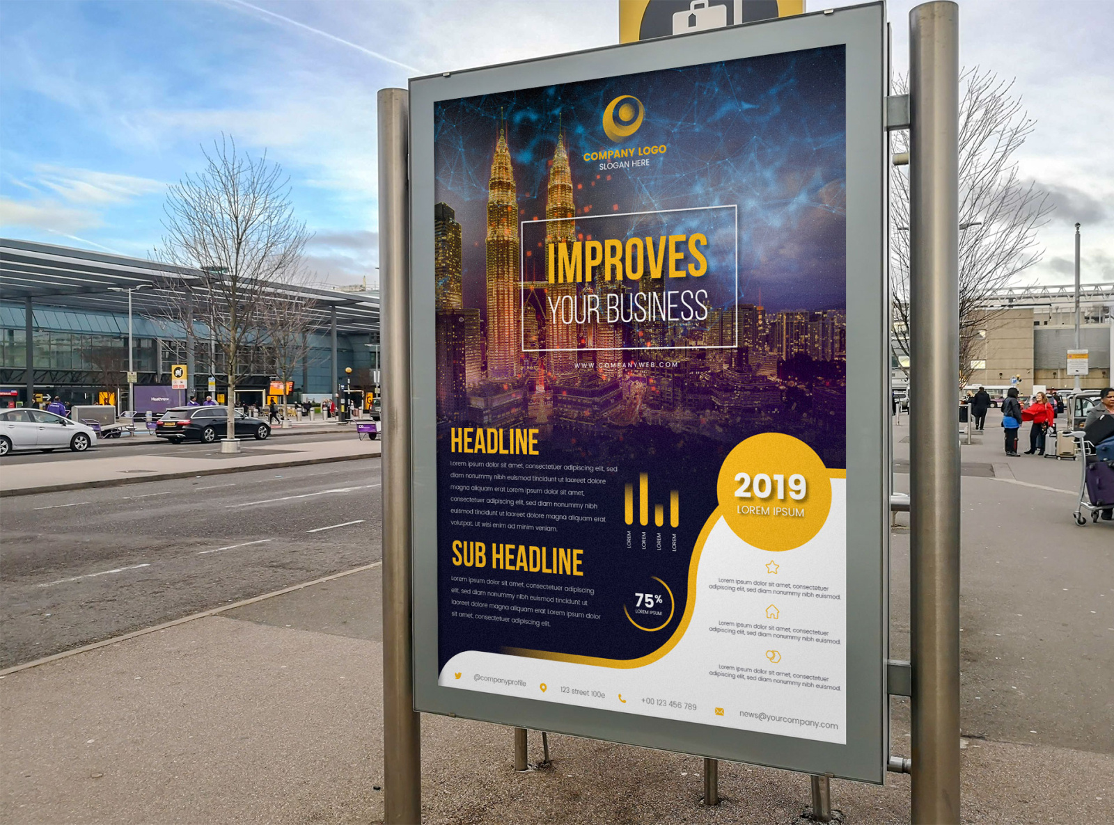Advertising Mockup by Neha Sharma | Dribbble
