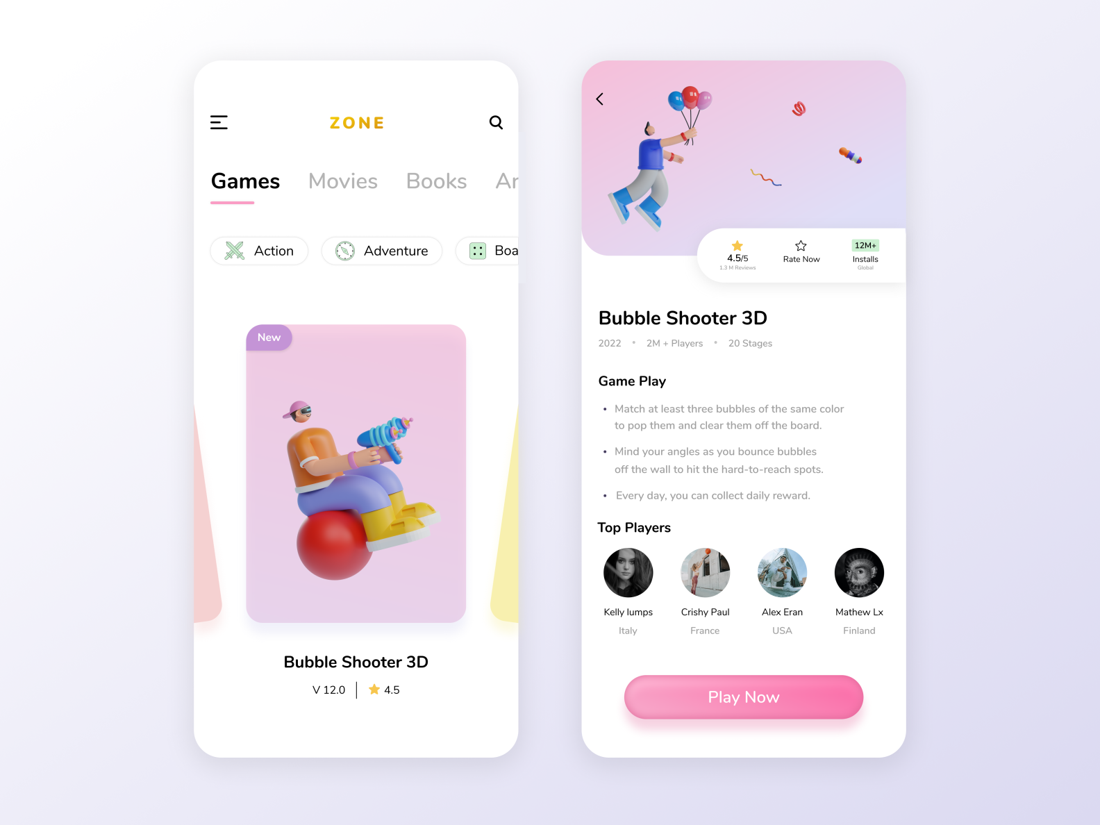 ZONE by Sagar Kathrani on Dribbble