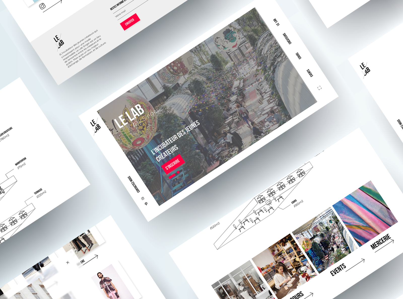 Lab by Singer by pasdestudio on Dribbble