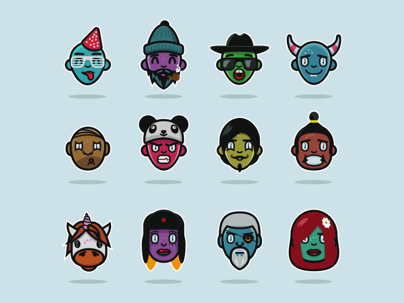Emojis by keevisual on Dribbble