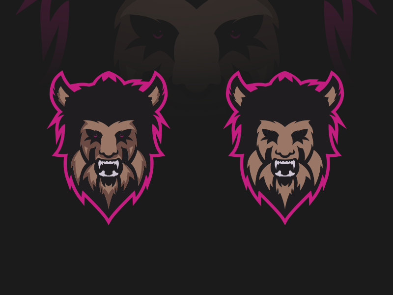 Scary Wolf Logo