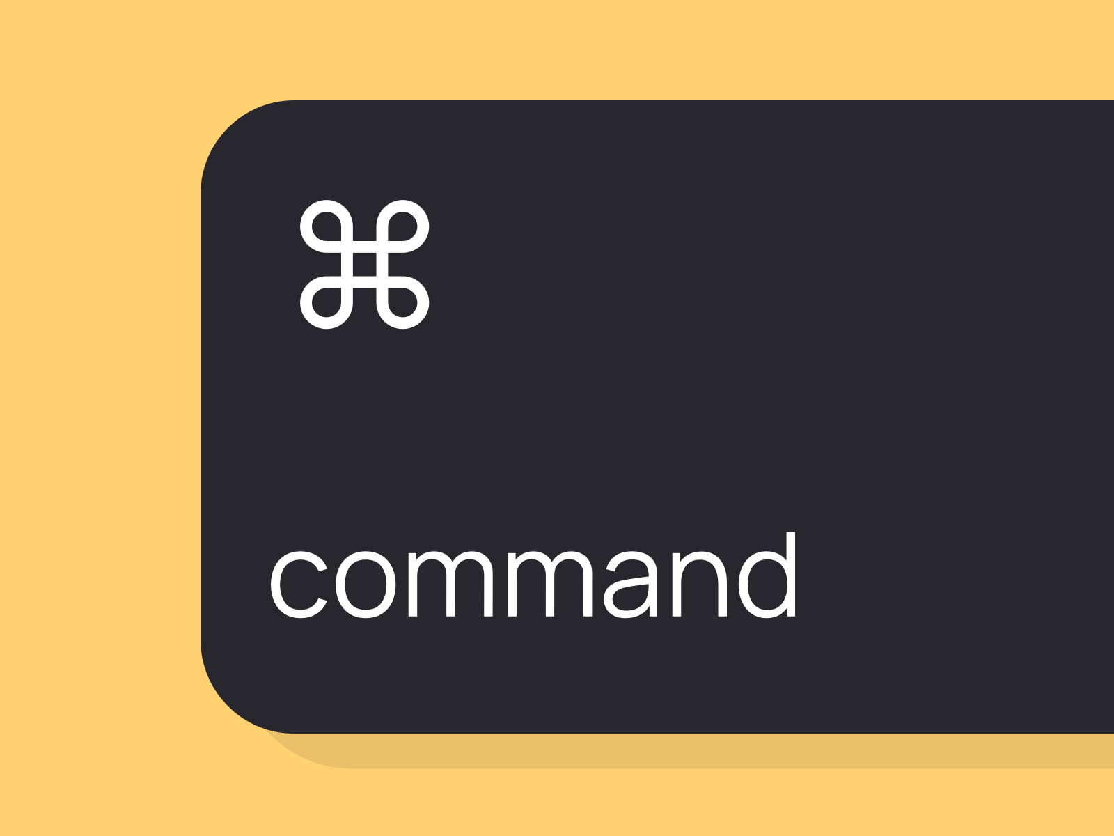 Command Key by Helena Zhang on Dribbble