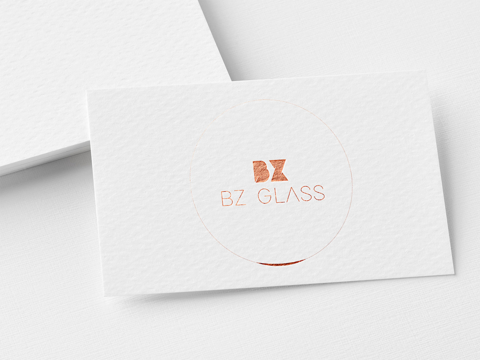 BZ Glass Logo 3 by Rade Stjepanović on Dribbble