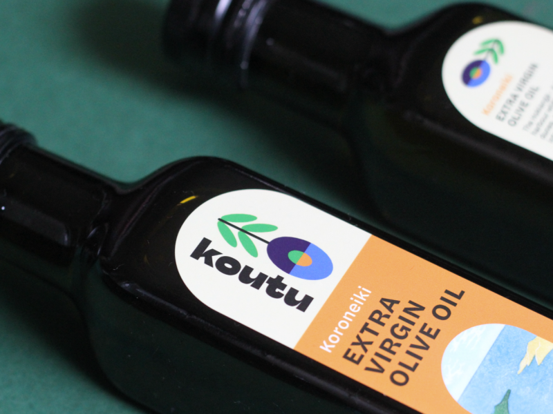 Packaging design for Koutu Olive Oil by Head and Tail on Dribbble