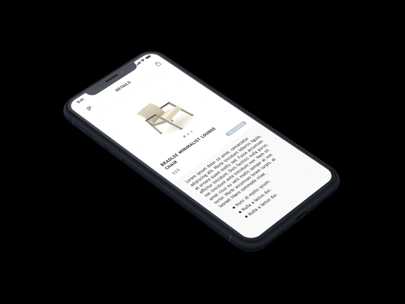 Minimalist Furniture by Landon Shultz on Dribbble