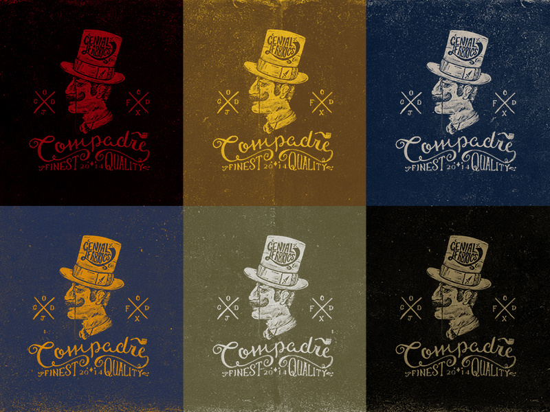 Compadre Logo - colour options by Oban Jones on Dribbble