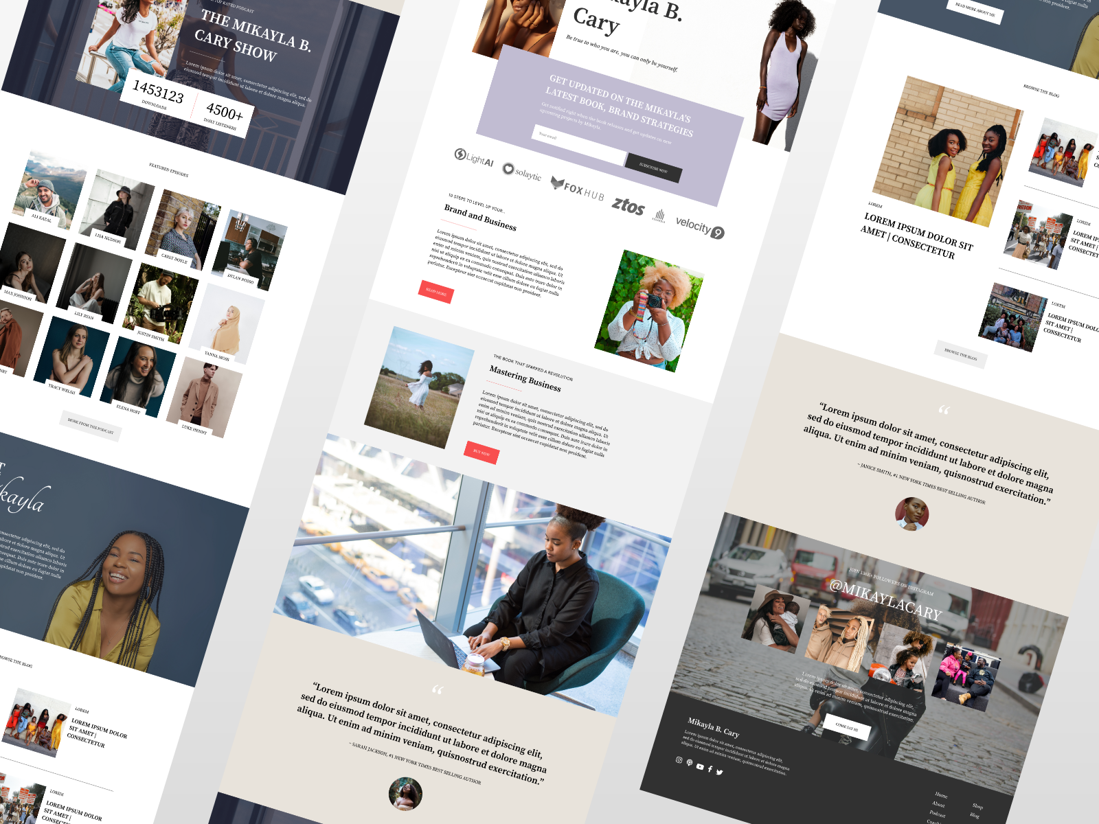 Personal Website Design by Lennard Lim on Dribbble