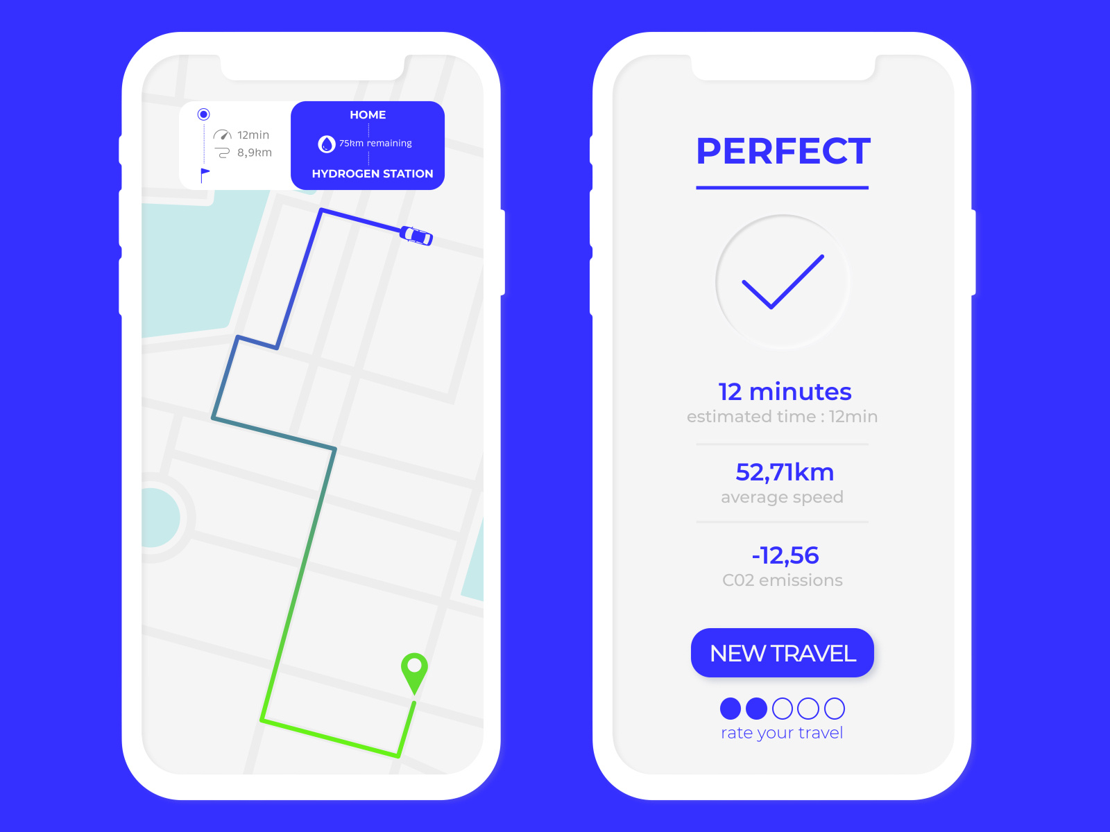 #DailyUI [15] Location Tracking by Jean-Baptiste Coroyer on Dribbble