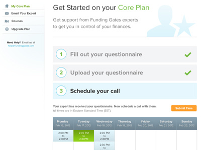 Core Plan UI by Jacob Cass on Dribbble