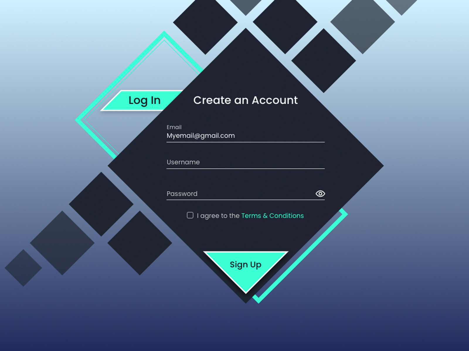 Sign Up by Taylor Cornelius on Dribbble