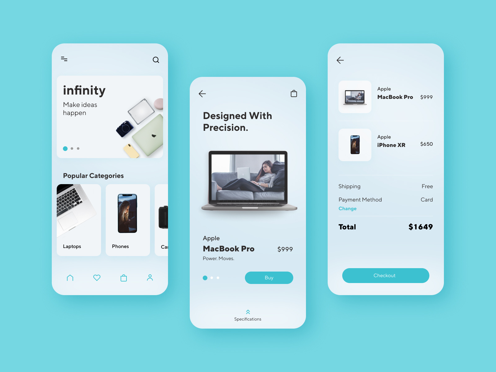 E-commerce App Design by Twist Open UX on Dribbble