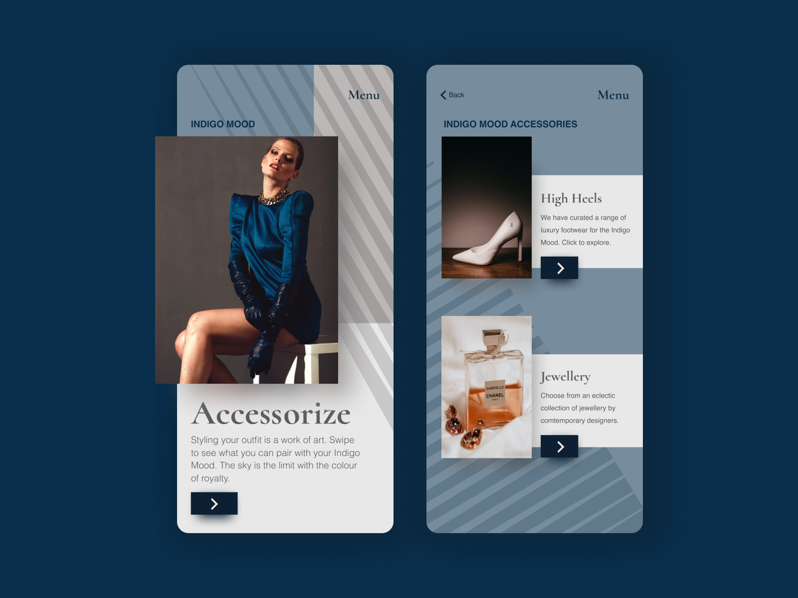 Fashion Styling App by Twist Open UX on Dribbble