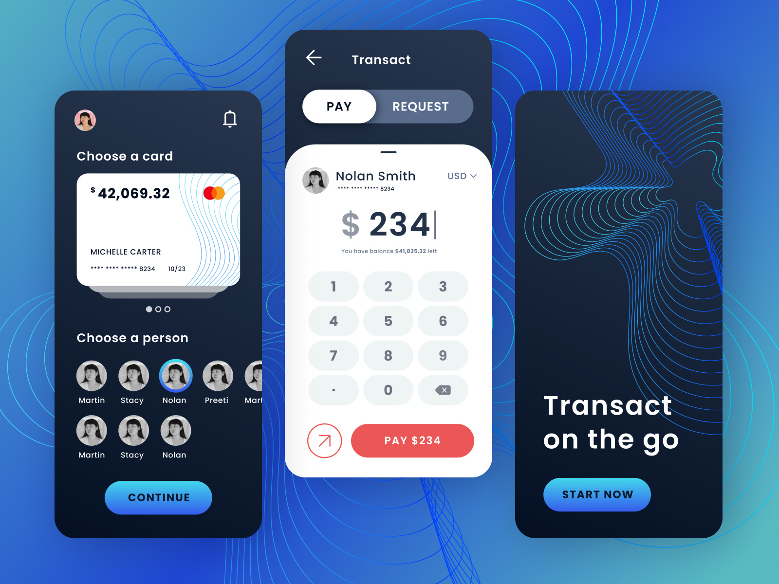 Money Transfer App by Twist Open UX on Dribbble
