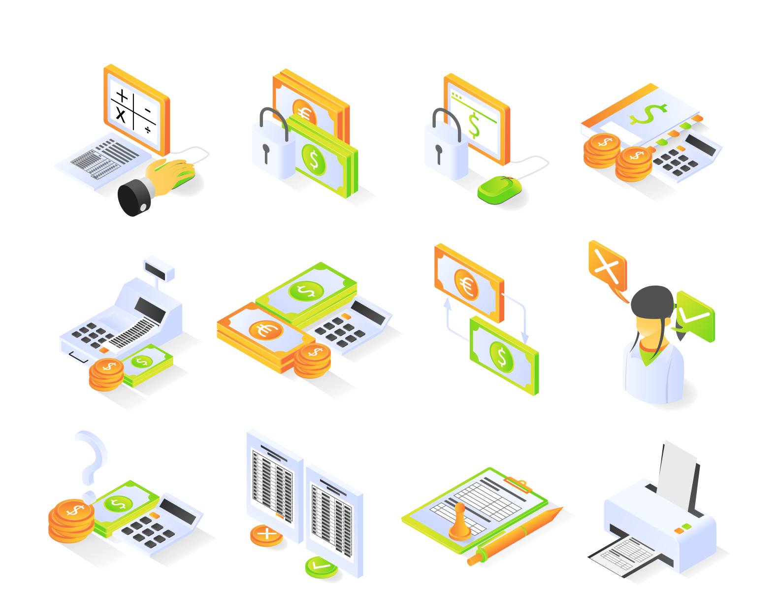 Accountant icon by husein signart on Dribbble